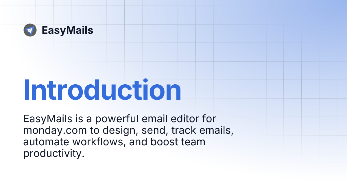 Introduction | EasyMails