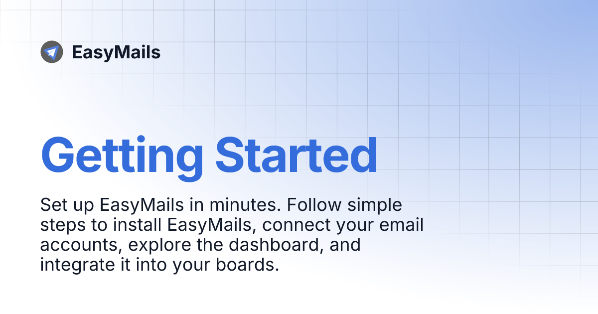 Getting Started | EasyMails